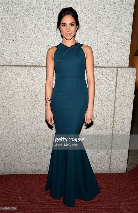 Model Meghan Markle Attends The Elton John Aids Foundations 13th