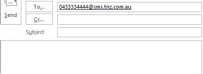 Email To Sms Email To Text Tnz Group Australia