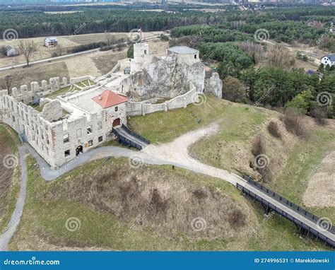 Ruins Of Rabsztyn Castle Poland Stock Image Image Of Historical