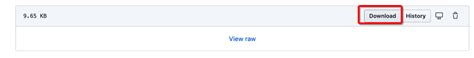 如何直接下载 Github 上的某个文件 德普王