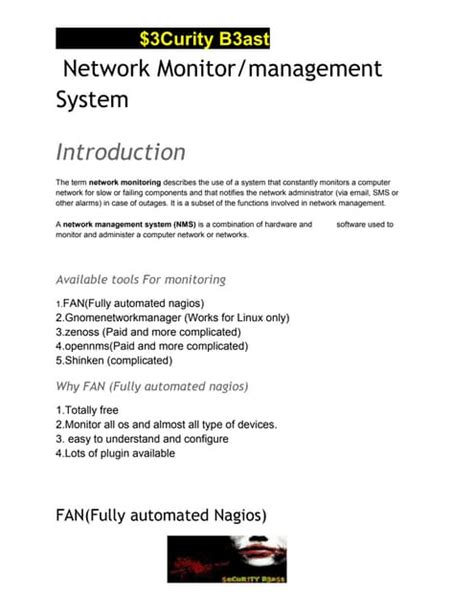 fully automated nagios fan pdf