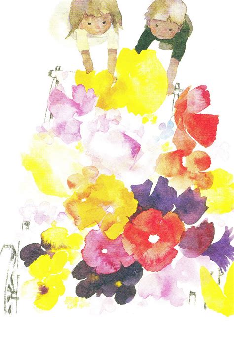 いわさきちひろchihiroiwasaki Illustrations And Posters Watercolor Art