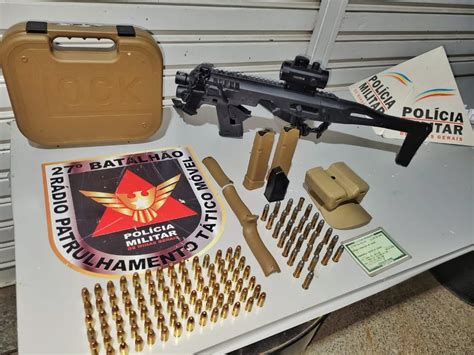 Kit capaz de transformar armas pequenas em submetralhadora é apreendido