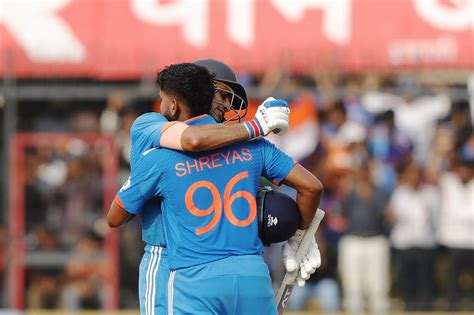 Photos India Vs Australia 2nd Odi Gill Iyer Hit Tons