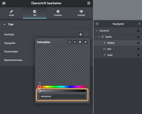 Text Outline Effekt Mit Elementor Wphelpde