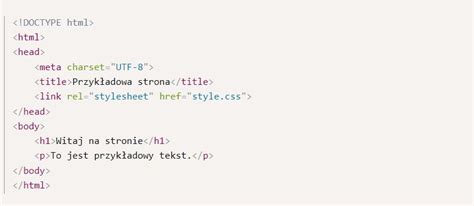 Jak Podpiąć Css Do Html Praktyczny Poradnik