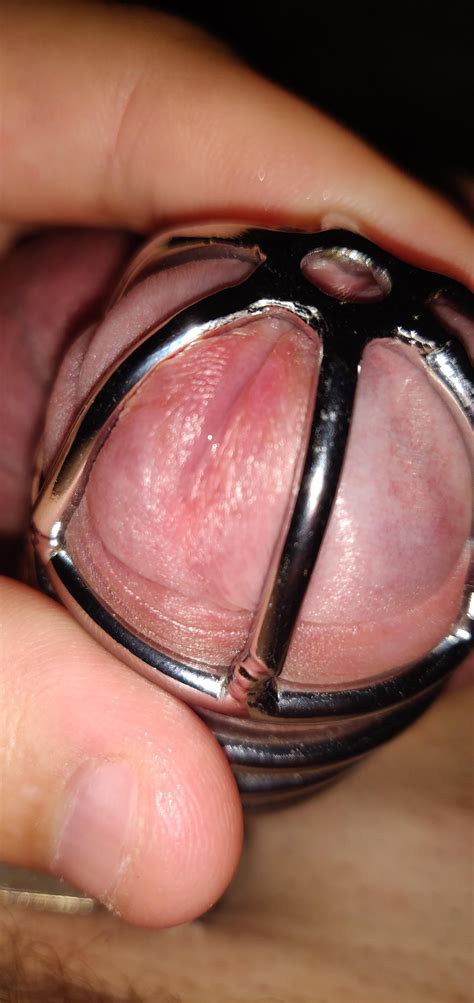 After A Day In Chastity And 30 Minutes Vibrating Rchastity