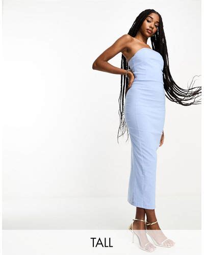 White Vesper Dresses For Women Lyst