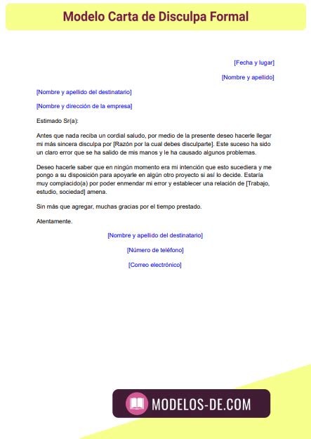 Carta De Disculpas A Un Cliente Ejemplo Y Modelo My XXX Hot Girl