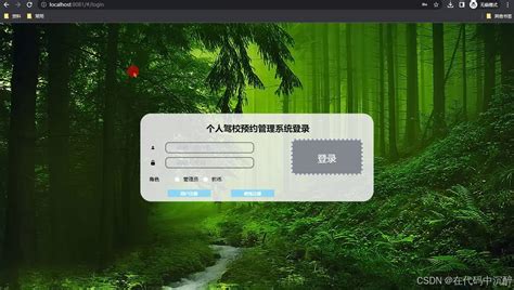 springboot基于sringbootvue个人驾校预约管理系统管理系统 【源码 论文 ppt 部署视频】 csdn博客