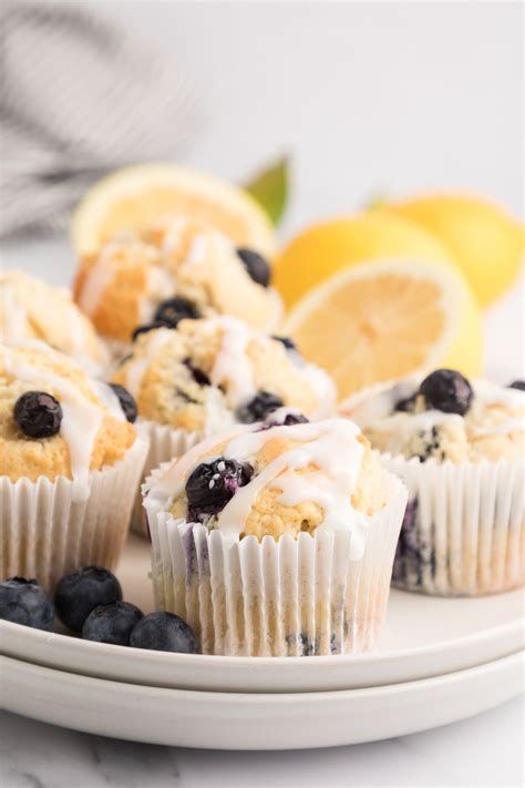 Lemon Blueberry Muffins Pinkwhen
