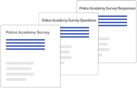 Police Academy Surveys Officer Survey