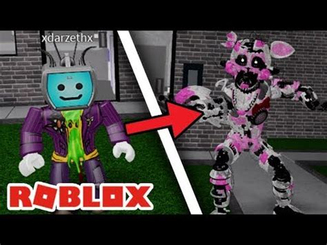 Darzeth Turns Into Nightmare Funtime Foxy In Roblox YouTube