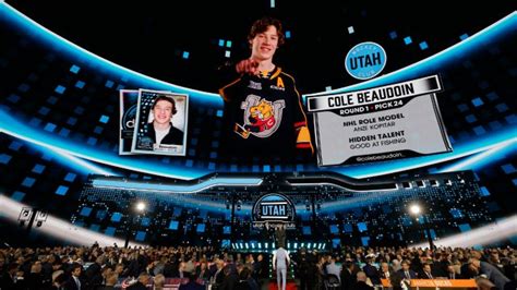 Utah Hc Signs Cole Beaudoin To Entry Level Contract Sportsnetca