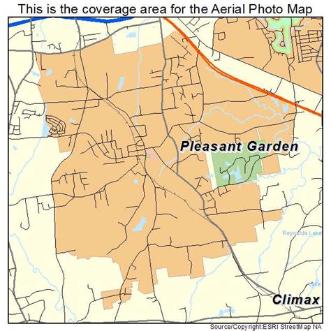 Aerial Photography Map Of Pleasant Garden Nc North Carolina