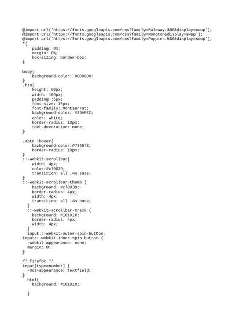 Css Pdf Design Typography