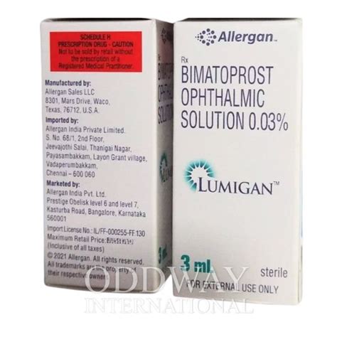 Lumigan Eye Drops Wholesale Supplier And Exporter