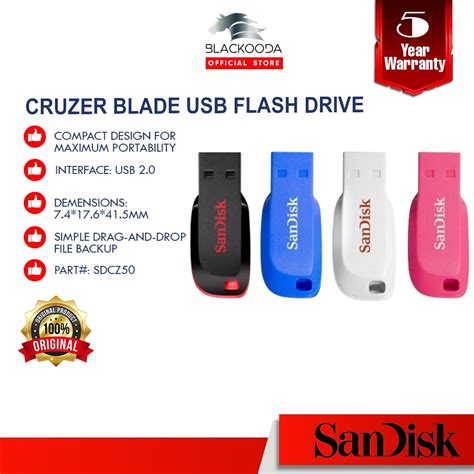 Sandisk Cruzer Blade Cz50 Usb 20 Flash Drive Pendrive 16gb32gb64gb