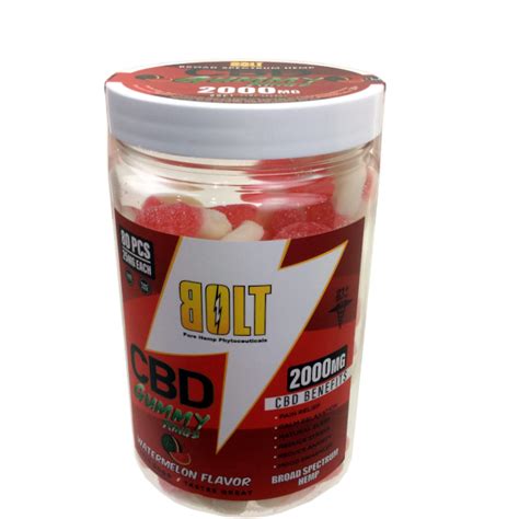 Cbd Bolt 2000mg Watermelon Gummies