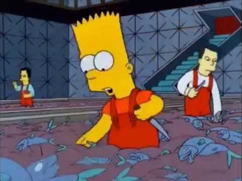 Entra Cuchillo Salen Las Tripas Los Simpson Latino Youtube