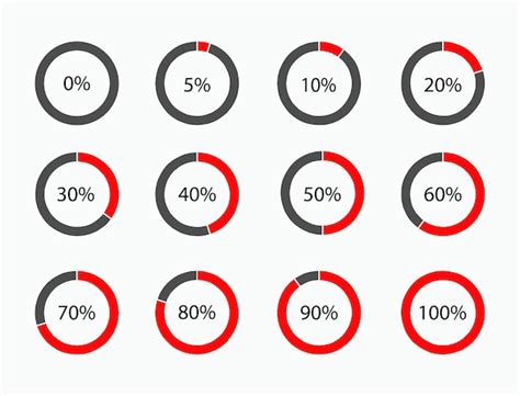Premium Vector Circle Design With Number Indicators
