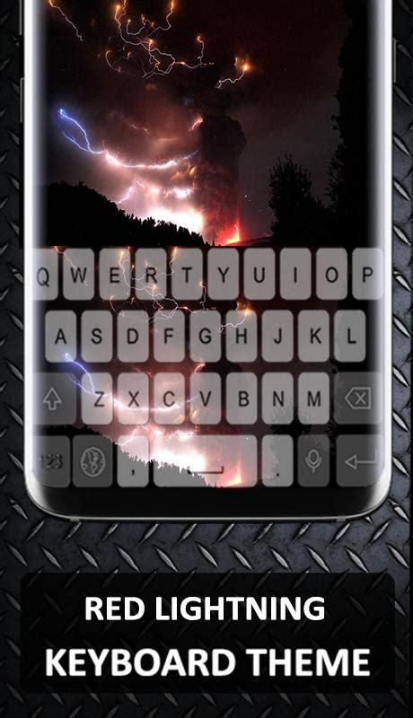 Red Lightning Cool Keyboard Theme Apk For Android Download