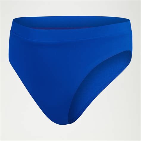 Flu3nte High Waist Bikini Bottom Blue