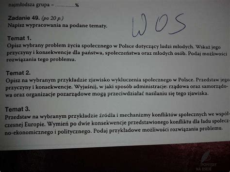 Jak napisać rozprawkę z WOS u Poradnik i wskazówki Drogeriarozana PL
