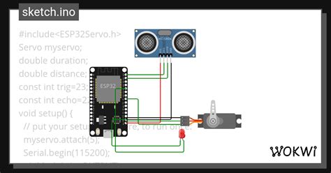 Room Sensing Wokwi Esp32 Stm32 Arduino Simulator