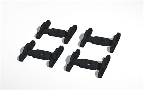 3d Design N Scale Freight Bogie X 4 Tinkercad