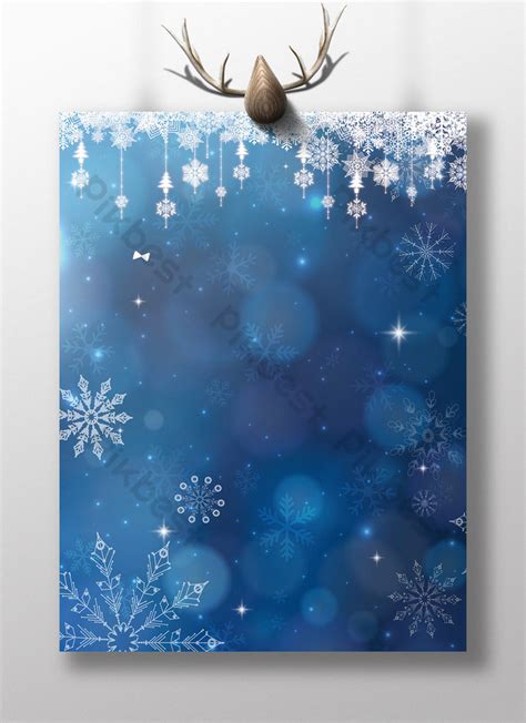 Snowflake Blue Background Backgrounds Psd Free Download Pikbest