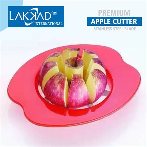 Lakkad Industries Greenred Plastic Apple Cutter At Rs 19piece In