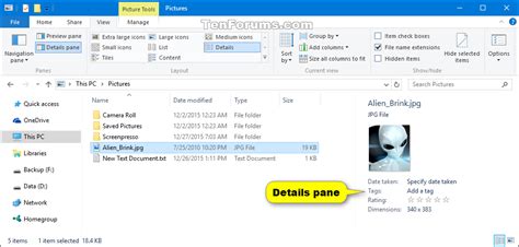 Windows 10 Move Details Pane To Bottom Bestkfiles