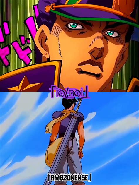 Guts Vs Jotaro Kujo Comparison Youtube