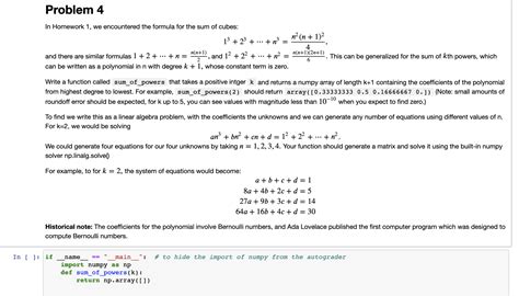 Problem In Homework We Encountered The Formula Chegg