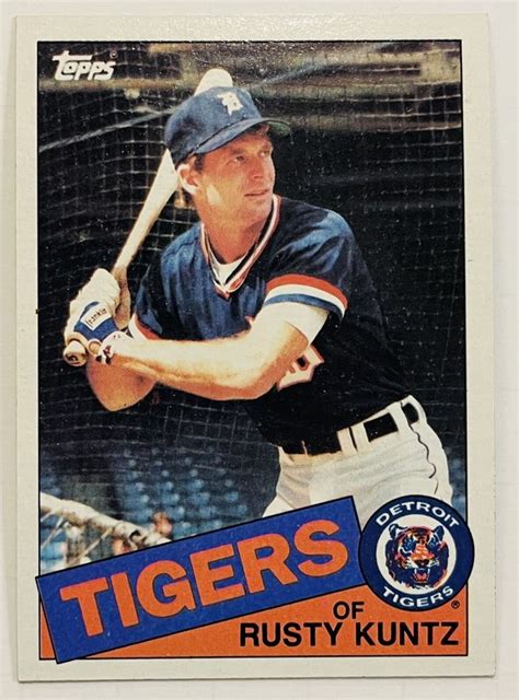 Rusty Kuntz Baseball Card Database Newest Products Will Be Shown