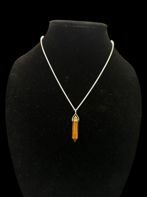Ss Long Crystal Pendant Garys Gem Garden