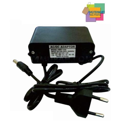 Jual Adaptor Ac To DC Output 12V 2A For Ip Cam Outdoor 360Eyes Shopee Indonesia