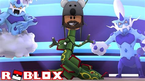 Rayquaza Thundurus Pokémon Fighters Ex Roblox Youtube