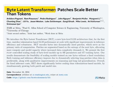 Ai Innovation Llm Bytelatenttransformers Languagetranslation Sri