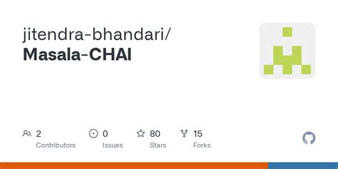 Github Jitendra Bhandarimasala Chai