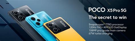 POCO X Pro G Black GB RAM GB ROM Hz FHD POLED Snapdragon G Pro Grade