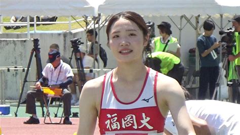 中尾優花 福岡大学 富士北麓ワールドトライアル2025 女子走幅跳 Youtube