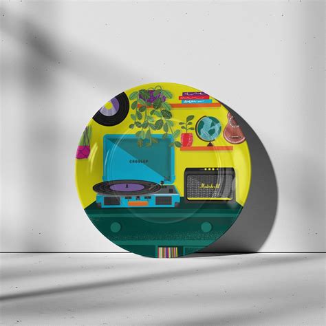 Doorbean Musical Daze Buy Premium Quality Decorative Art Plates Online