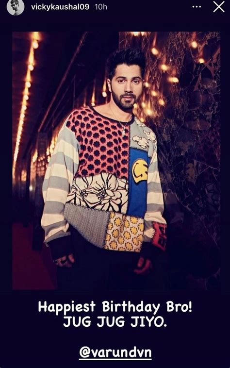 Bollywood Celebs Shower Varun Dhawan With Heartfelt Birthday Wishes