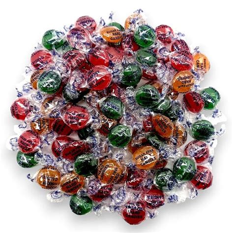 Sugar Free Fruit Discs Hard Candy 6lb Albanese Confectionery