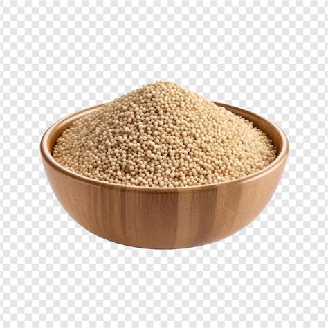 Quinoa isolé sur fond transparent PSD généré à base dIA