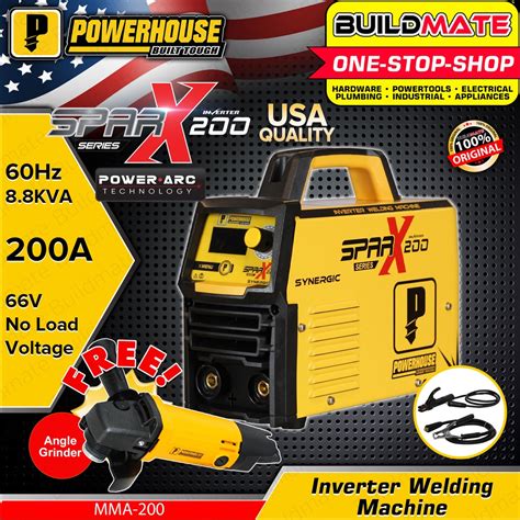 Powerhouse Powerplus Kabakal Sparx Arc Mma Tig Portable Inverter