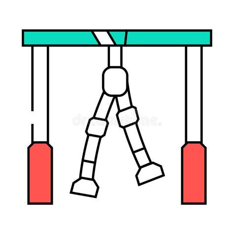 Loops Trx Sport Equipment Icon Color Illustration Stock Vector