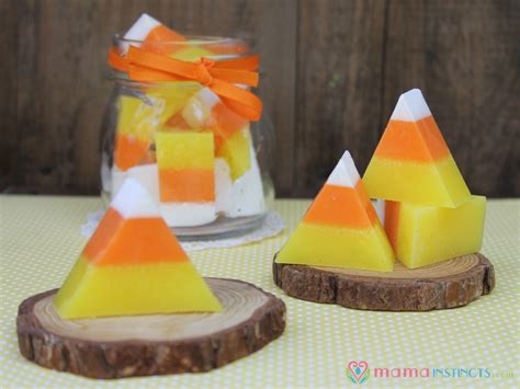 How To Make Easy And Fun Candy Corn Soap Pour And Melt Soap Recipe Mama Instincts®